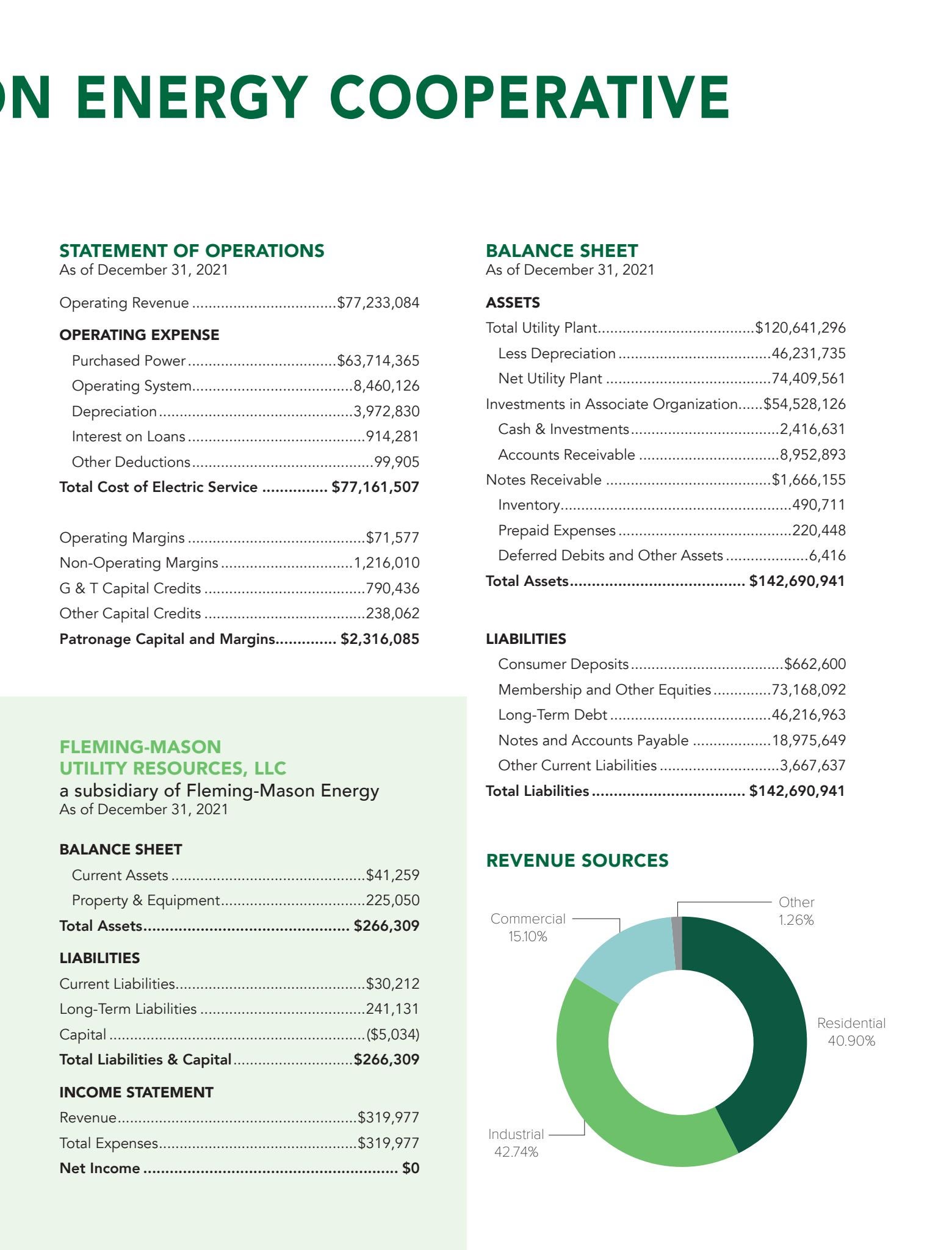 Annual Report | Fleming-Mason Energy Cooperative